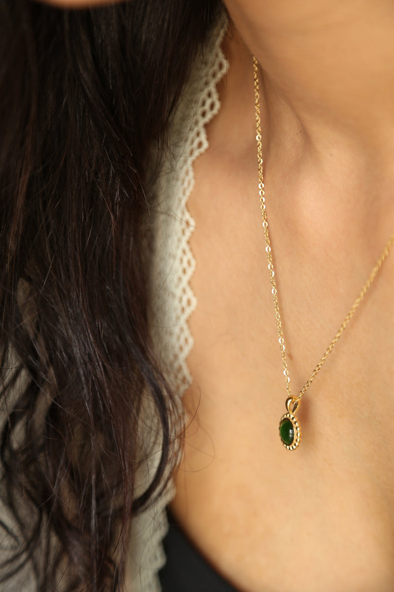 Freya Necklace (Golden) – RUMICHI