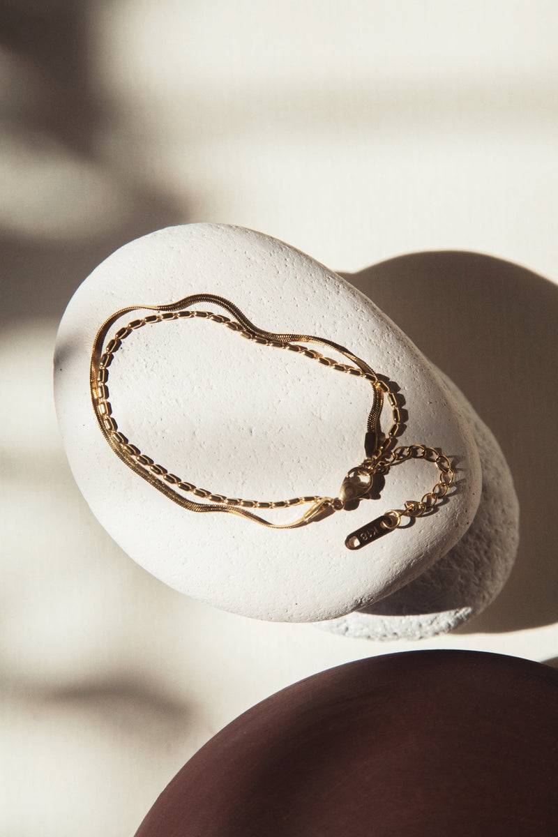 Dainty Layered Bracelet – RUMICHI